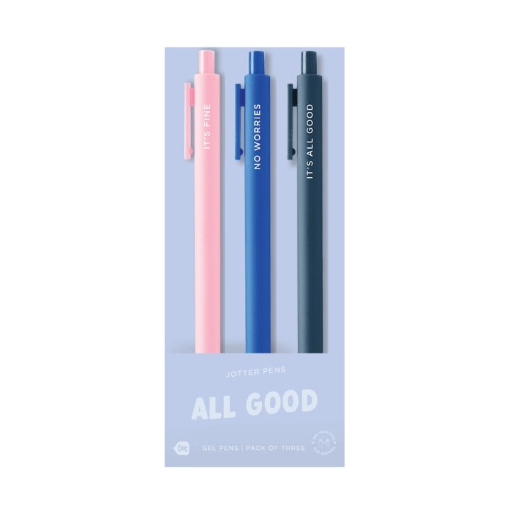 All Good 3 Pack Pens – Rebel Darlin